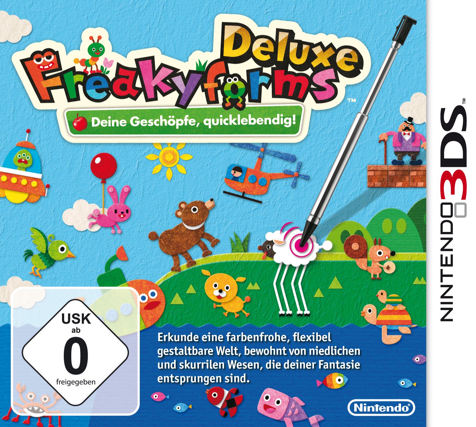 Freakyforms Deluxe 3DS