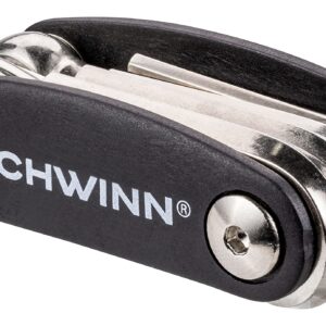 Schwinn 9 in 1 Multi-Purpose Tool Kit for Bikes, Compact and Convenient Design, Hex Wrenches, Phillips Screwdriver, and T25 Torx wrench