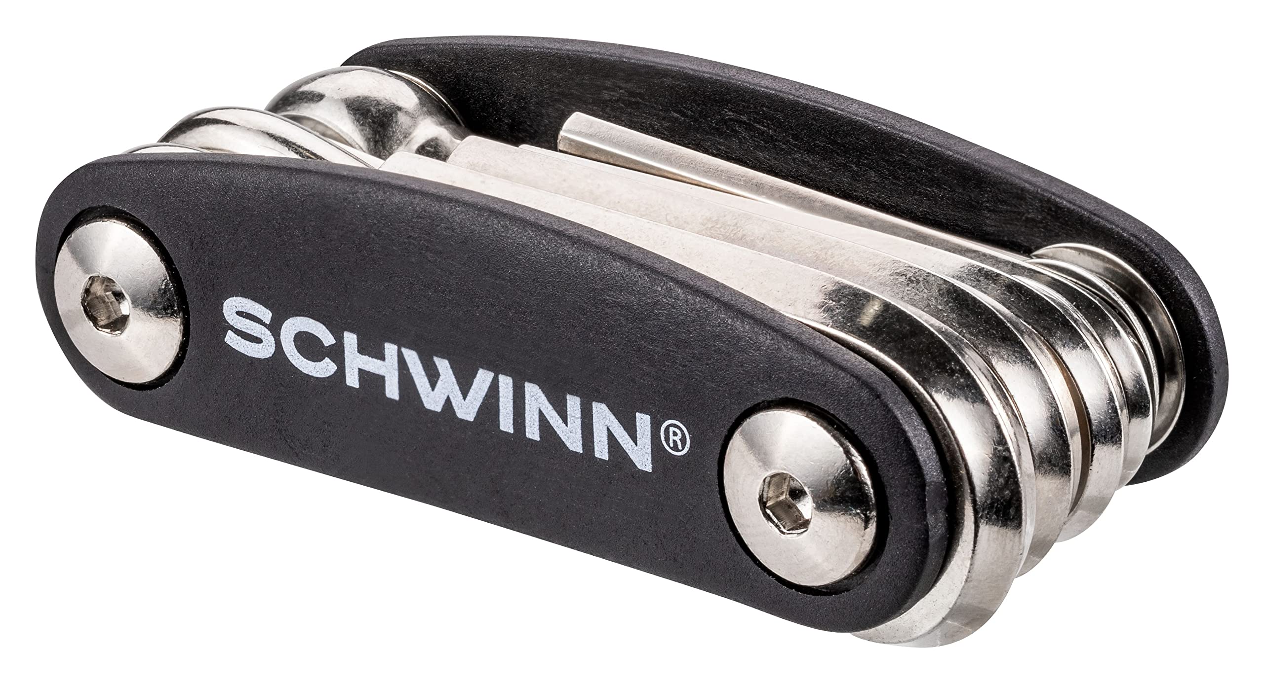 Schwinn 9 in 1 Multi-Purpose Tool Kit for Bikes, Compact and Convenient Design, Hex Wrenches, Phillips Screwdriver, and T25 Torx wrench