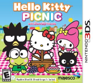 hello kitty picnic - nintendo 3ds