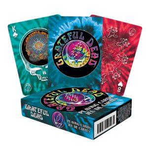 aquarius grateful dead playing cards - grateful dead themed deck of cards for your favorite card games - officially licensed grateful dead merchandise & collectibles