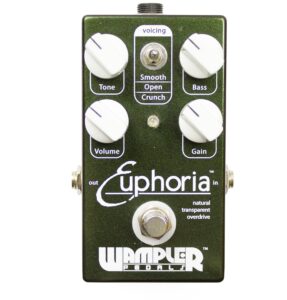 wampler pedals euphoria overdrive effects pedal