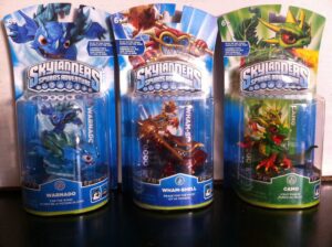 skylanders bundle character pack: wham-shell, camo, warnado