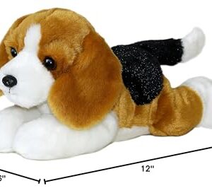 Aurora® Adorable Flopsie™ Buddy™ Stuffed Animal - Playful Ease - Timeless Companions - Brown 12 Inches