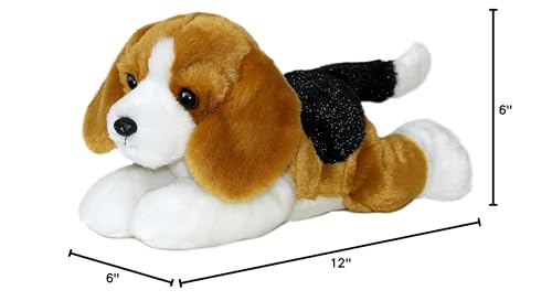 Aurora® Adorable Flopsie™ Buddy™ Stuffed Animal - Playful Ease - Timeless Companions - Brown 12 Inches