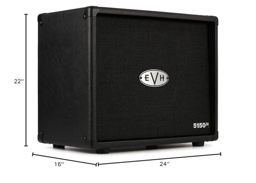 EVH 5150III 1 x 12-inch 30-watt Extension Cabinet - Black