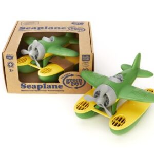 Green Toys Seaplane in Green Color - BPA Free, Phthalate Free Floatplane for Improving Pincers Grip. Toys and Games ,9 x 9.5 x 6 inches