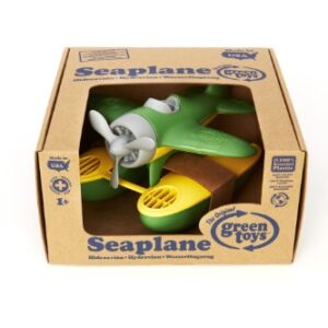 Green Toys Seaplane in Green Color - BPA Free, Phthalate Free Floatplane for Improving Pincers Grip. Toys and Games ,9 x 9.5 x 6 inches