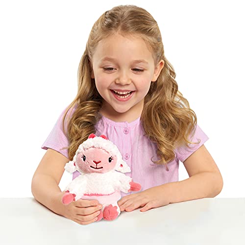 Disney Junior Doc McStuffins 8-inch Small Lambie Beanbag Plush Stuffed Animal, Soft Plushie