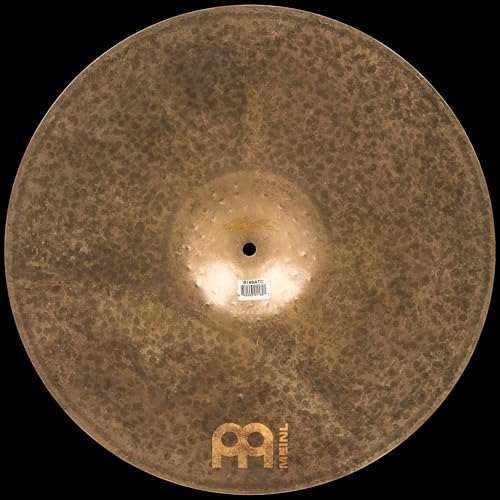 Meinl Cymbals Byzance 18" Vintage Sand Thin Crash, Benny Greb Signature — Made in Turkey — Hand Hammered B20 Bronze, 2-Year Warranty, Sandblasted, (B18SATC)