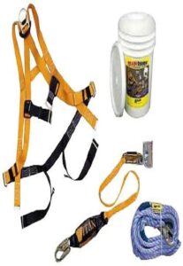 honeywell miller by honeywell brfkt75/75ft 75-feet titan readyroofer fall protection system with full-body harness