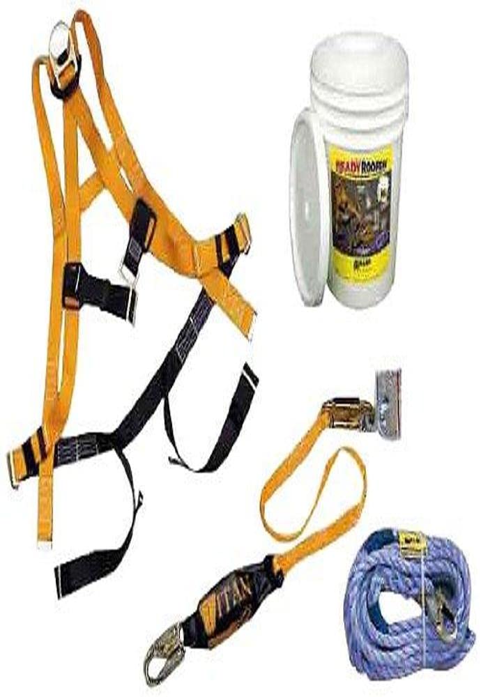 Honeywell Miller by Honeywell BRFKT75/75FT 75-Feet Titan ReadyRoofer Fall Protection System with Full-Body Harness