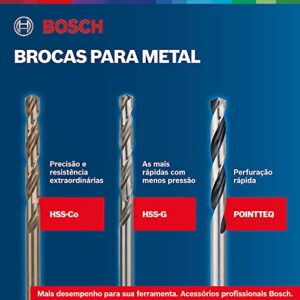 Bosch 2608587013 Metal Drill Bit-Set"Pro Box" 135° Hss 19 Pcs