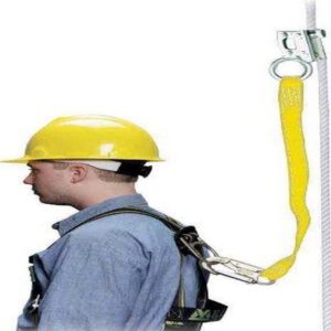 miller by honeywell 8174wls/2ftyl manual rope grabs with 2-feet web lanyard and locking snap hook, yellow