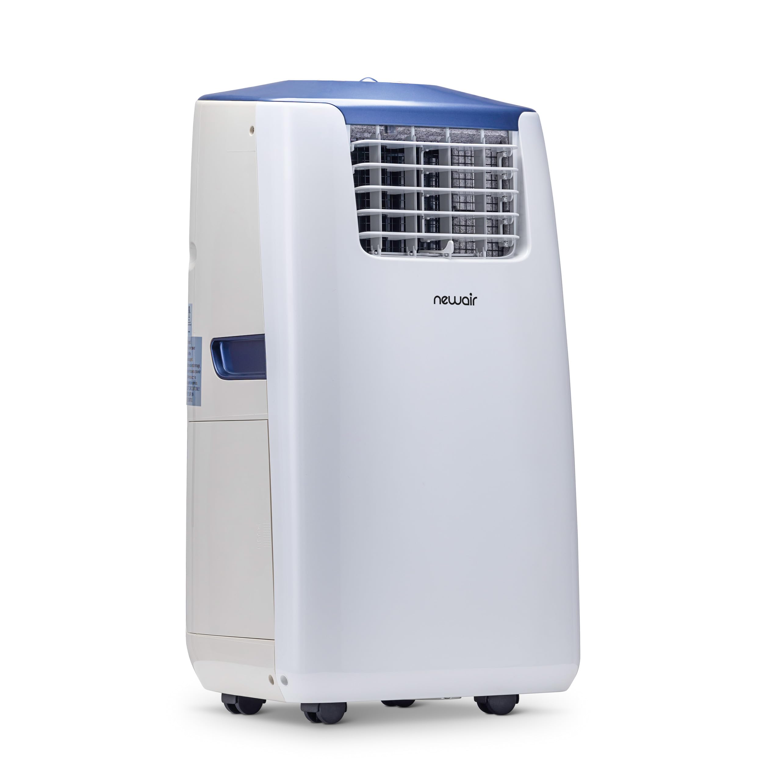 NewAir AC-14100E Portable Air Conditioner & Fan with Remote, Cools up to 525 sq ft, 14,000 BTU, Eco Friendly Dehumidifier, White