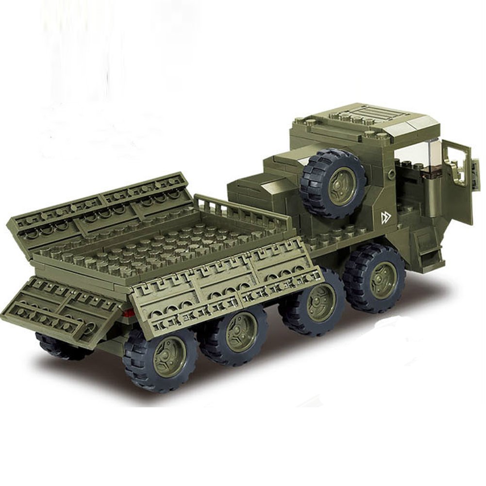 Sluban M38-B0302 Heavy Transporter Building Block Construction Set (306Piece)