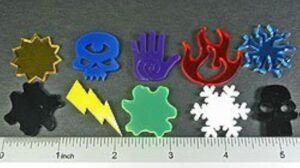 litko 4e damage token set compatible with dungeons & dragons