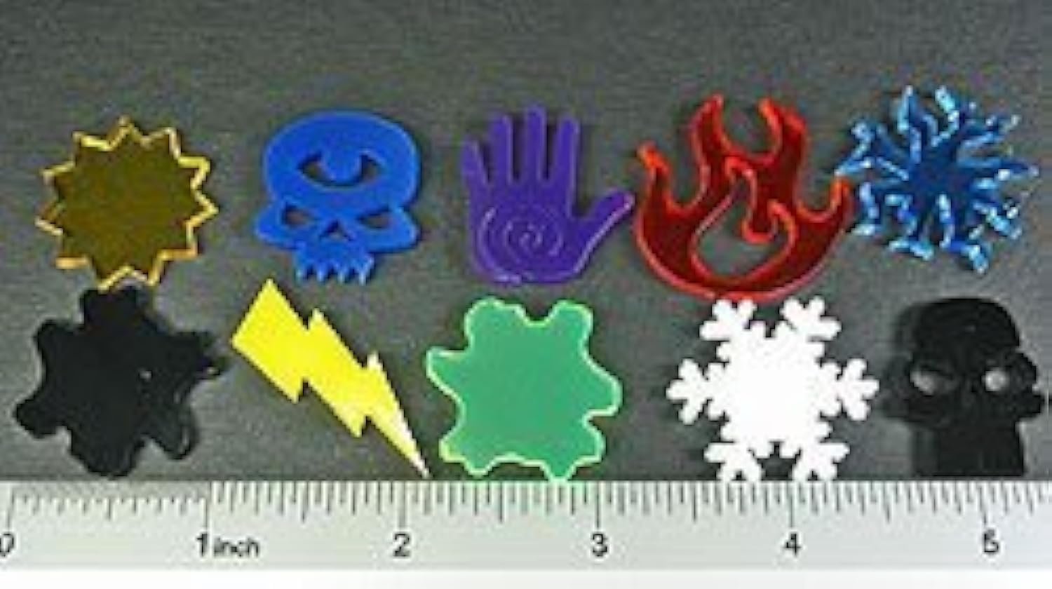 LITKO 4E Damage Token Set Compatible with Dungeons & Dragons