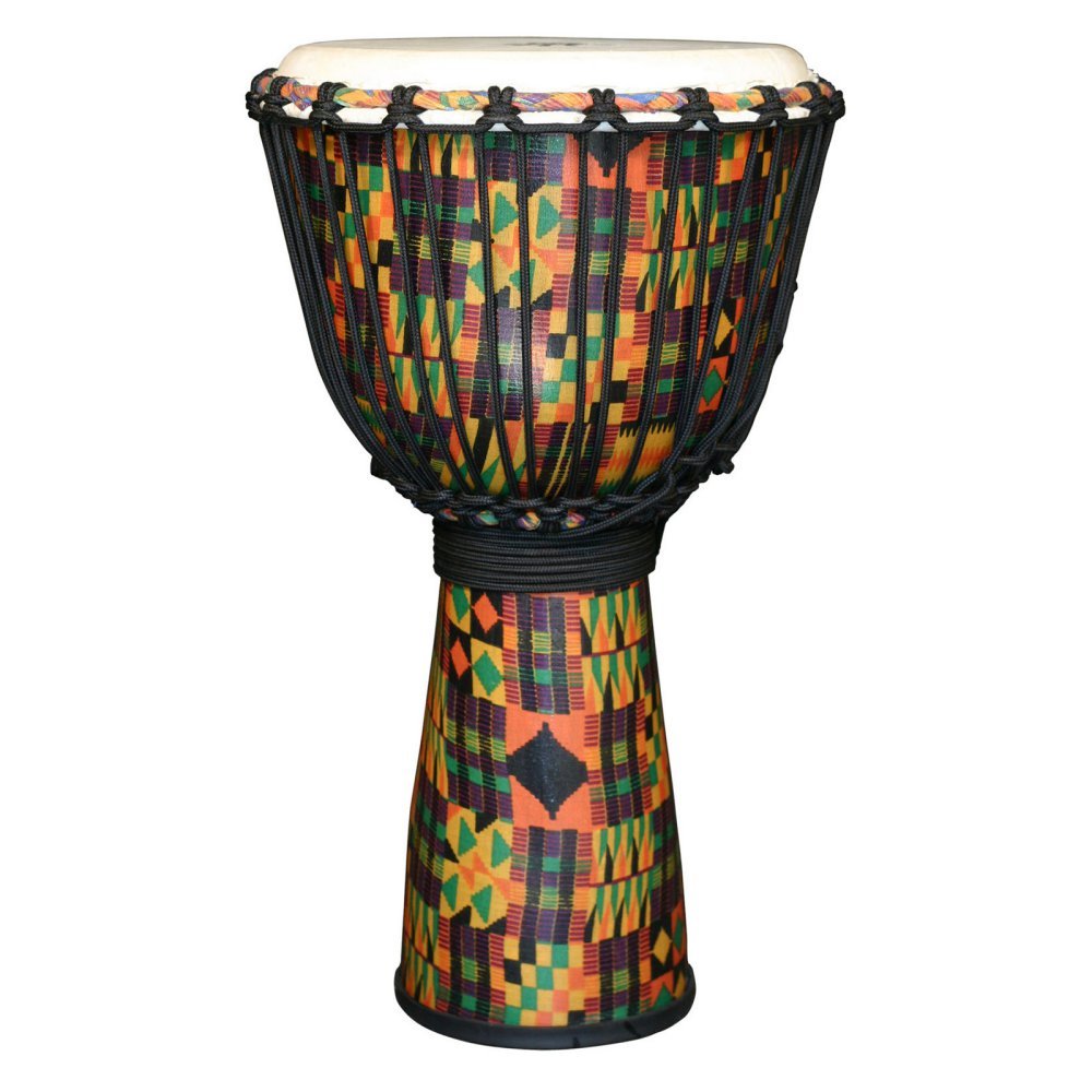 X8 Drums & Percussion Djembe Drum (X8-Kente-R-S)