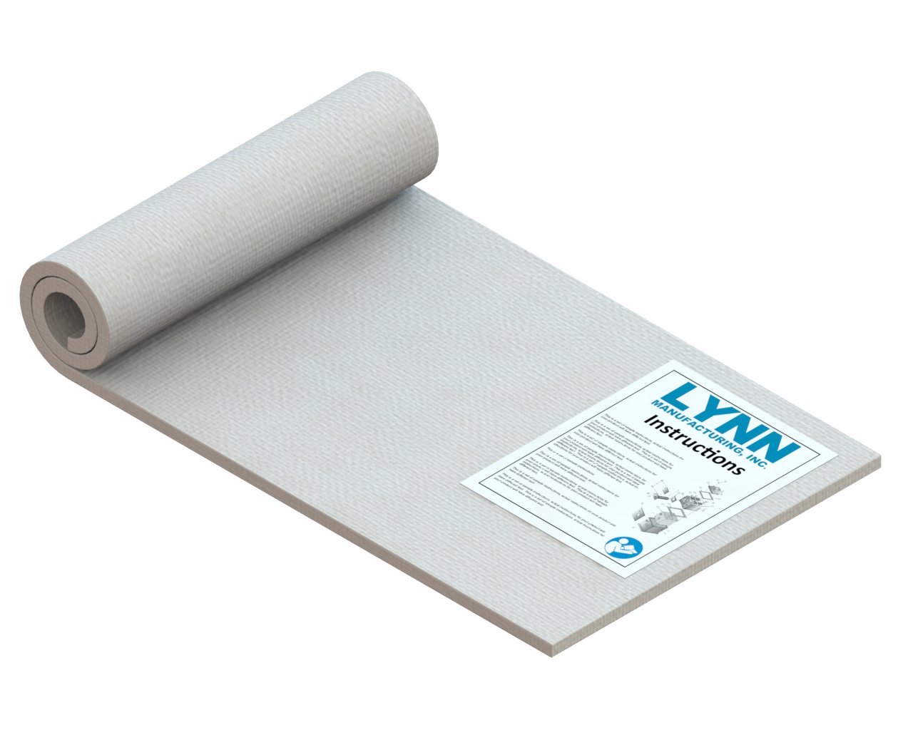 Lynn Manufacturing Wet Ceramic Fiber Blanket, 2300F Rated, Kit A, 48'' x 14'' x 1/2'', 1032