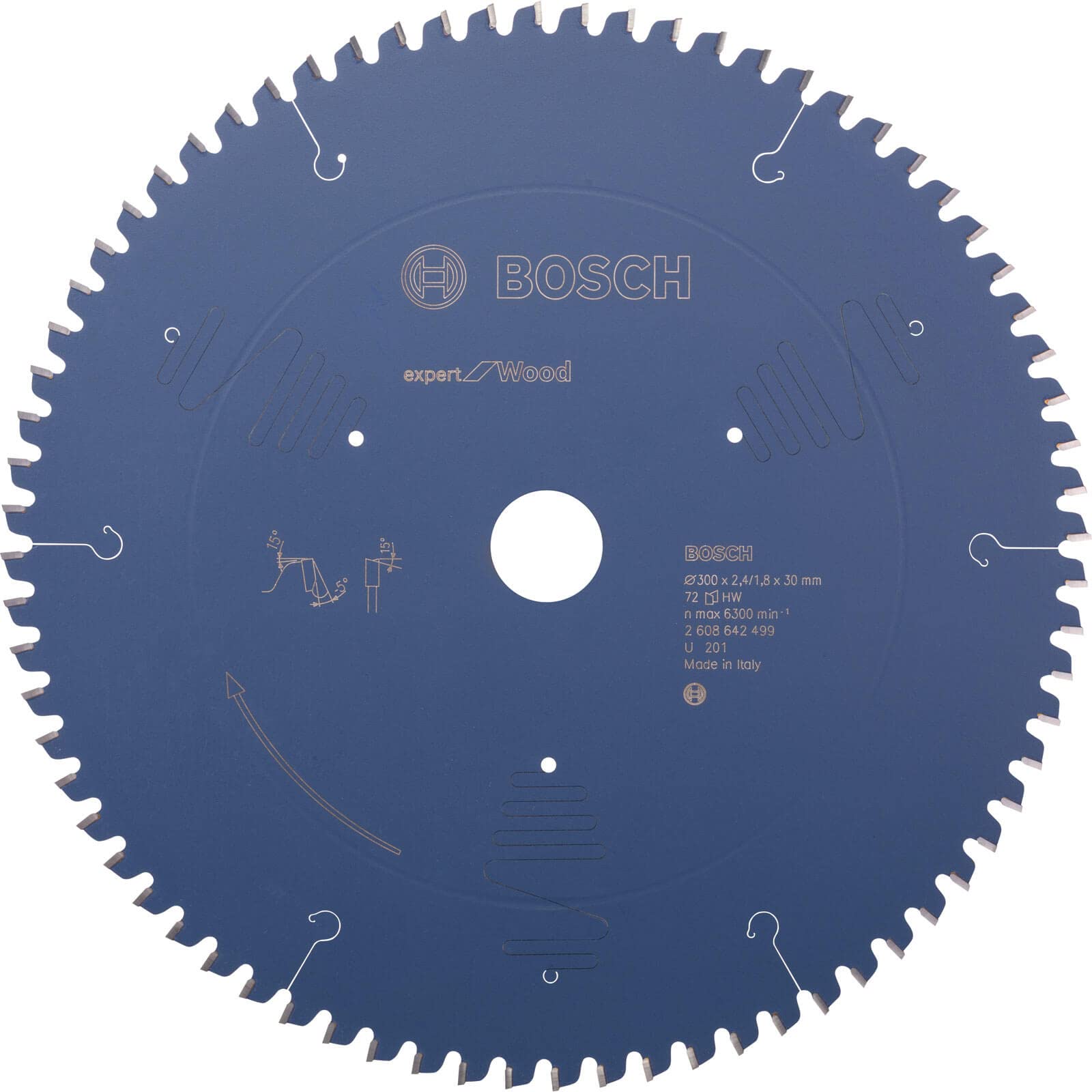 Bosch 2330104 Table Saw Blade, Blue