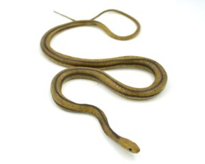 mamejo lifelike rubber replica yellow rat snake 48" action figure