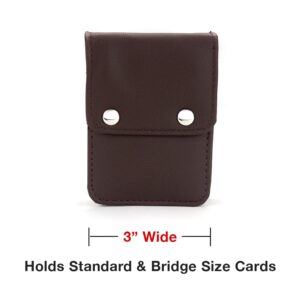 Brybelly Single Deck Leather Card Case