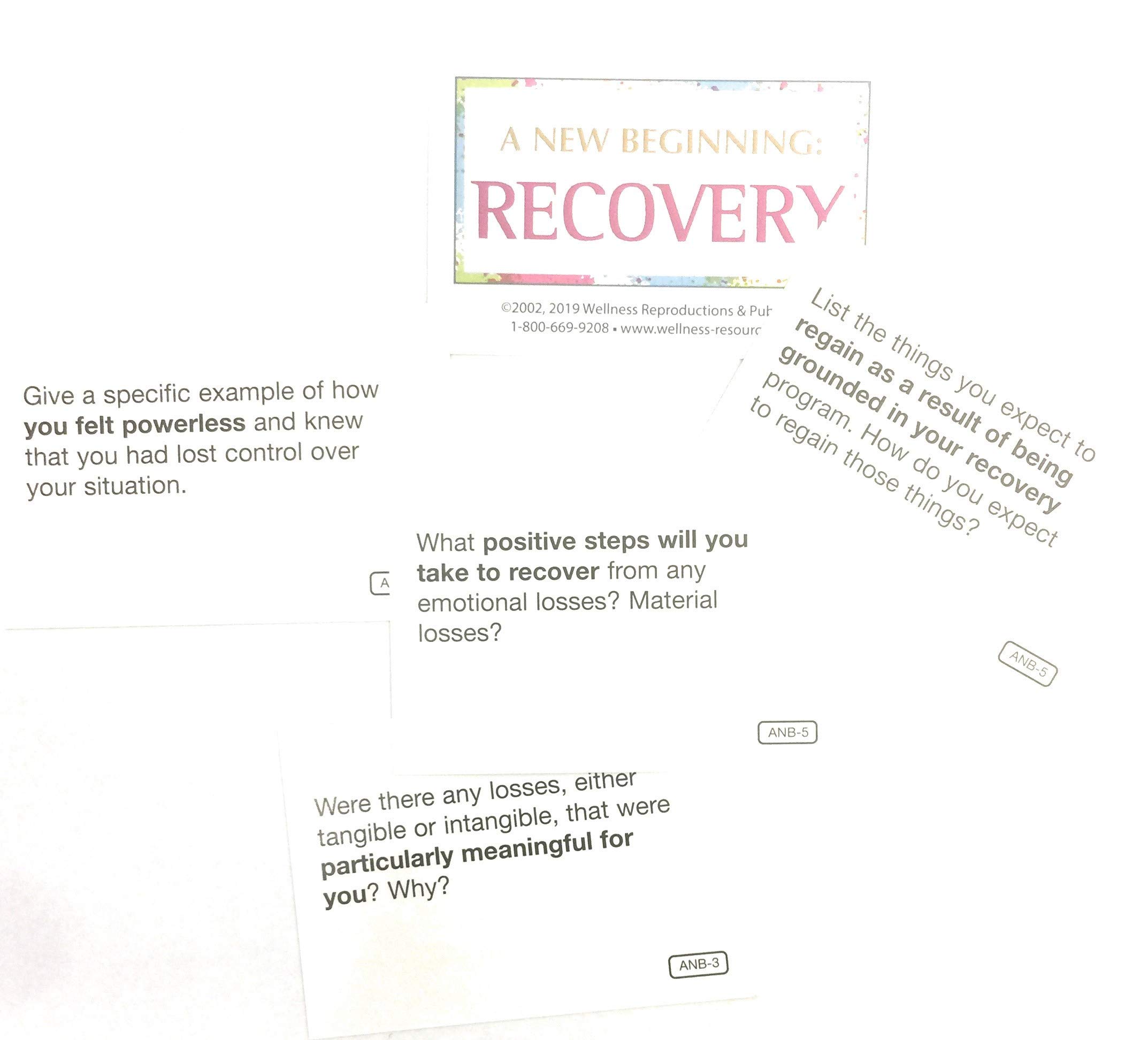 A New Beginning Recovery Card Game