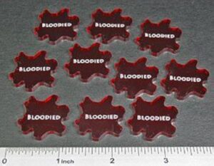 litko bloodied tokens compatible with dungeons & dragons (10)