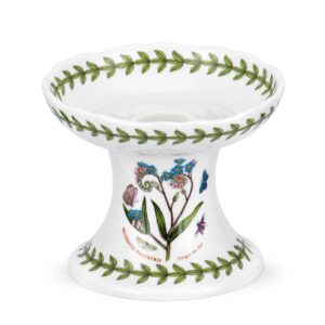 portmeirion botanic garden dual purpose candlestick, 3.5", white