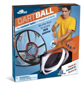 blue orange djubi dart ball outdoor game small