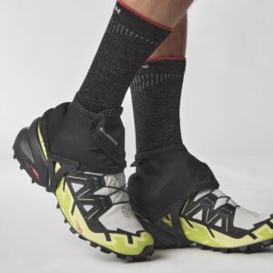 Salomon TRAIL GAITERS LOW Running Gaiters , BLACK, 4.5-7