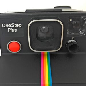 Polaroid OneStep Plus SX-70 Black/Rainbow Land Camera