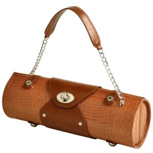 picnic at ascot wine purse - lizard