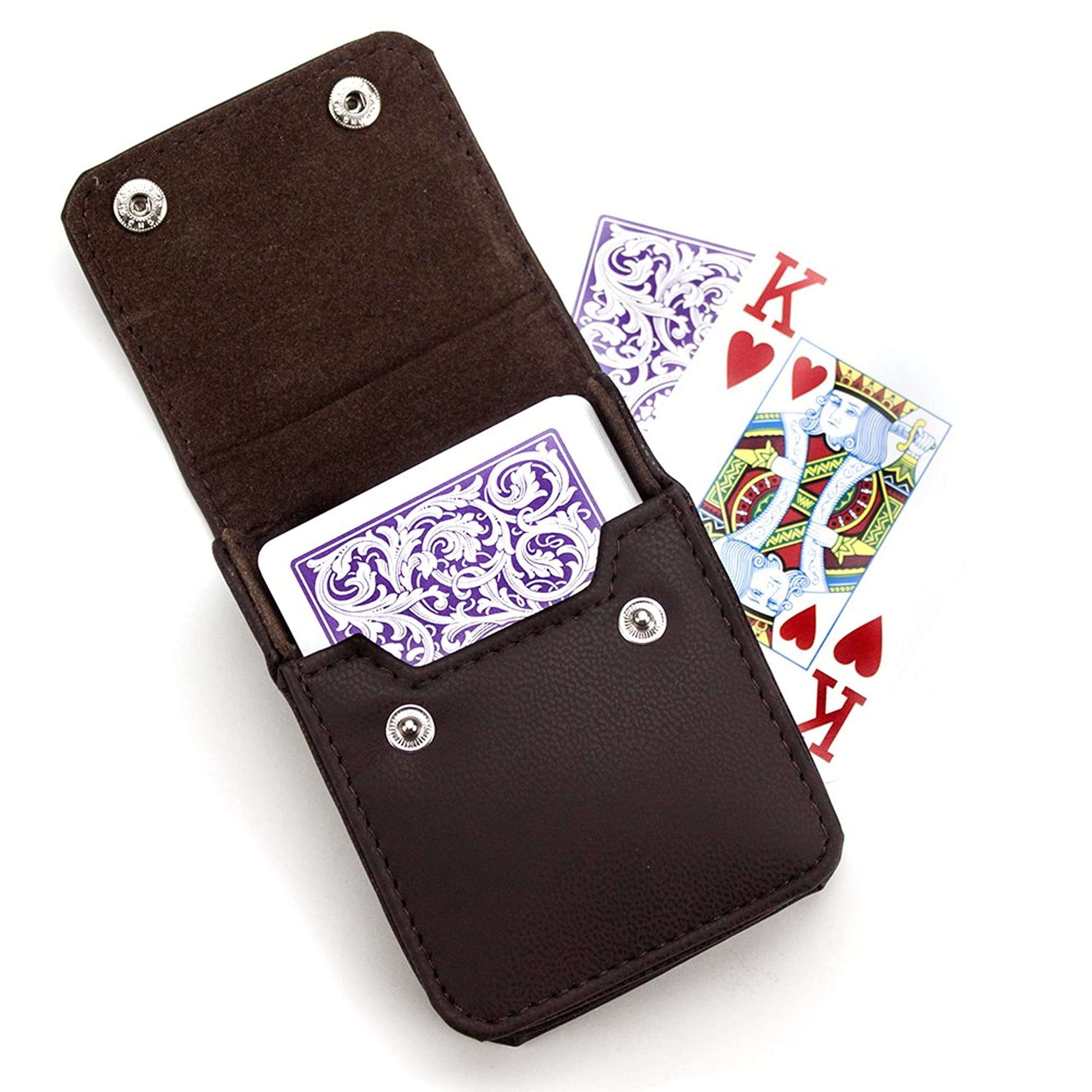 Brybelly Single Deck Leather Card Case