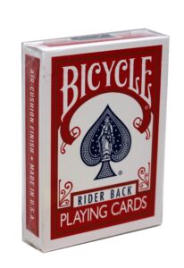 ultimate marked deck (red back bicycle cards)