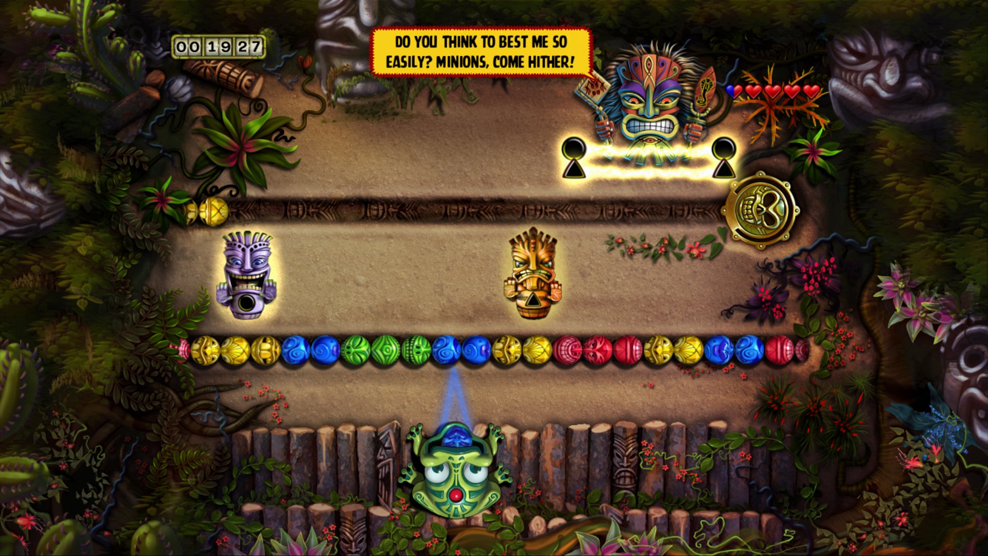 Zuma's Revenge! with Bejeweled 3 and Feeding Frenzy 2 - Xbox 360