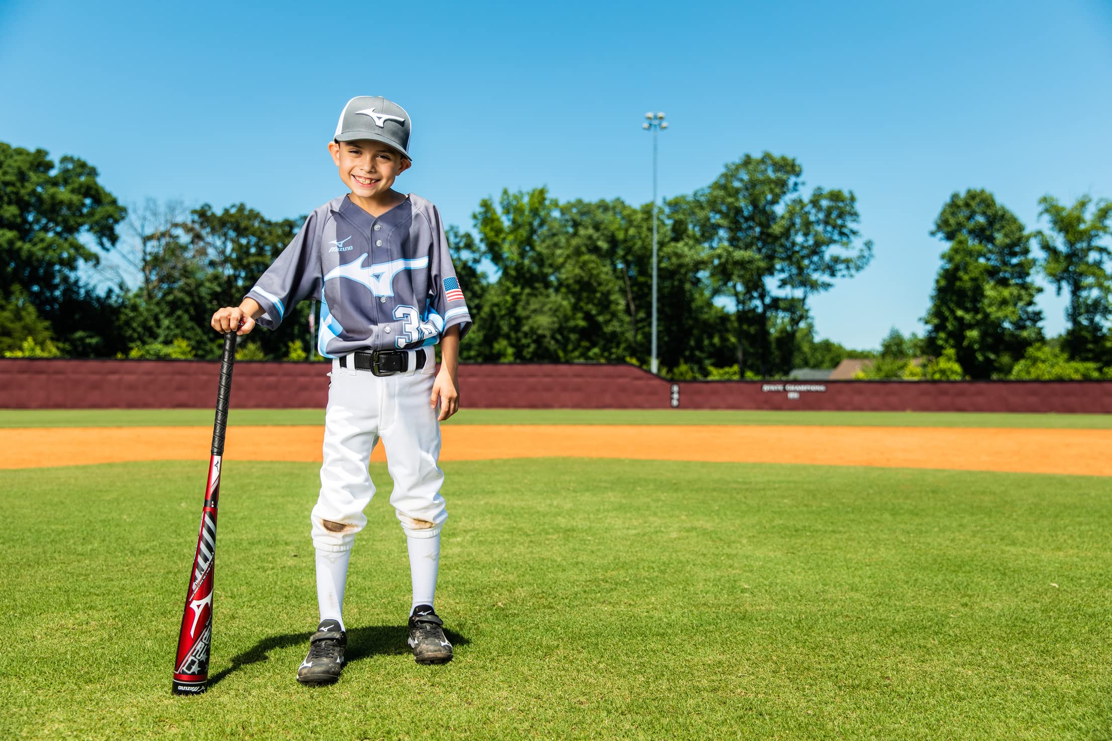 Mizuno Youth Select Short Knicker Baseball Pant, Below the Knee Fit (White, X-Large)