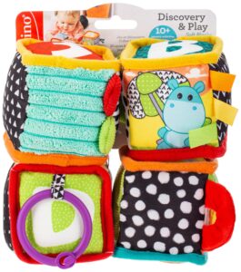 infantino discover and play soft blocks development toy