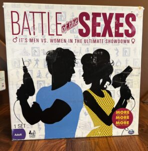 battle of the sexes adult board game - funny card games for adults - trivia game pitting the men against the women - great for parties and couples' night - 2 or more players - ages 16 and up