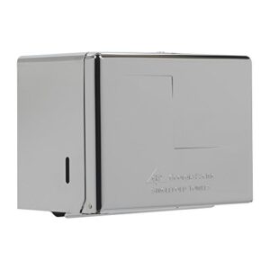 GEORGIA-PACIFIC Singlefold Paper Towel Dispenser by GP PRO (Georgia-Pacific), Chrome, 56720, 10.625" W x 6.000" D x 7.500" H