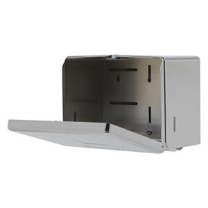 GEORGIA-PACIFIC Singlefold Paper Towel Dispenser by GP PRO (Georgia-Pacific), Chrome, 56720, 10.625" W x 6.000" D x 7.500" H