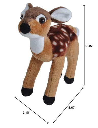 Wild Republic Fawn Plush, Stuffed Animal, Plush Toy, Gifts for Kids, Cuddlekins 8 Inches