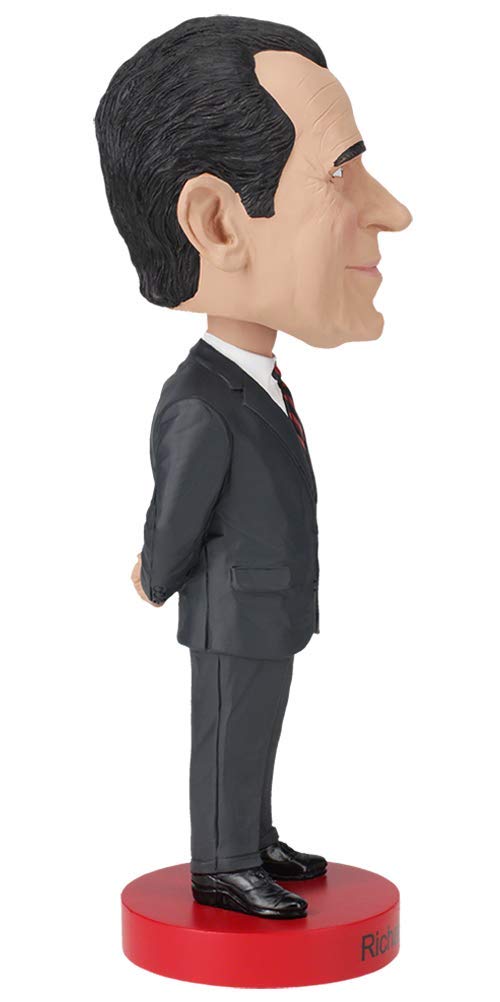 Royal Bobbles Richard Nixon Bobblehead, Premium Polyresin Lifelike Figure, Unique Serial Number, Exquisite Detail