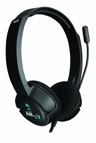 Turtle Beach Ear Force NLa Gaming Headset - Black - Nintendo Wii U