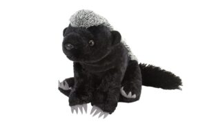 wild republic honey badger plush, stuffed animal, plush toy, gifts for kids, cuddlekins 12 inches