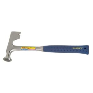 estwing e3-11 12-ounce drywall hammer with nylon vinyl grip handle, milled face