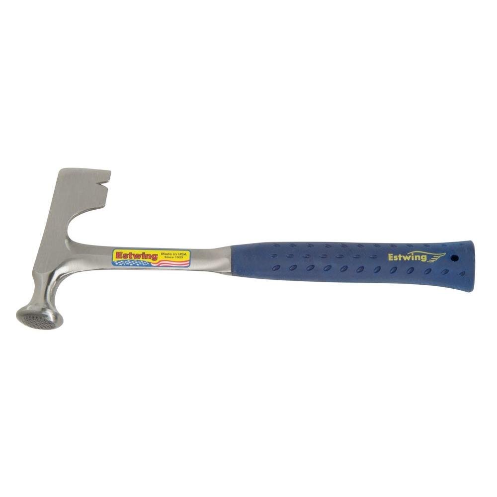 Estwing E3-11 12-Ounce Drywall Hammer with Nylon Vinyl Grip Handle, Milled Face