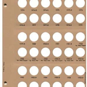 Dansco US Lincoln Memorial Cent Coin Album 1958 - 2009 #7102