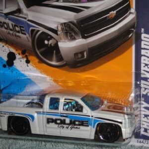 Hot Wheels 2012 Main Street Series City of Yuma Arizona Police Chevy Silverado Truck DIE-CAST